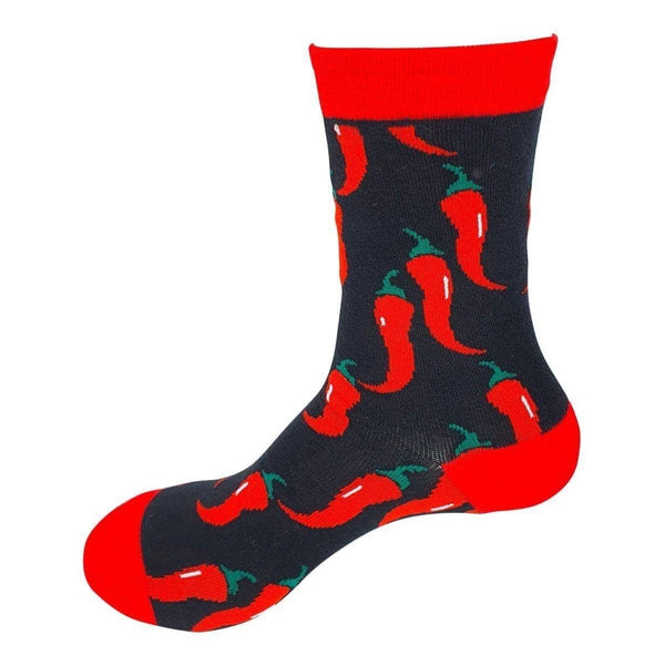 Vegetable Socks Chilli Pepper - Mad Socks Australia