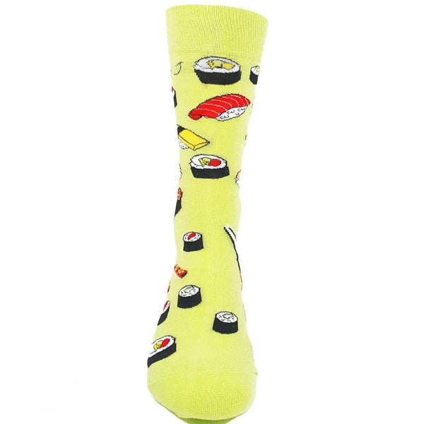 Food Socks Sushi | Green - Mad Socks Australia