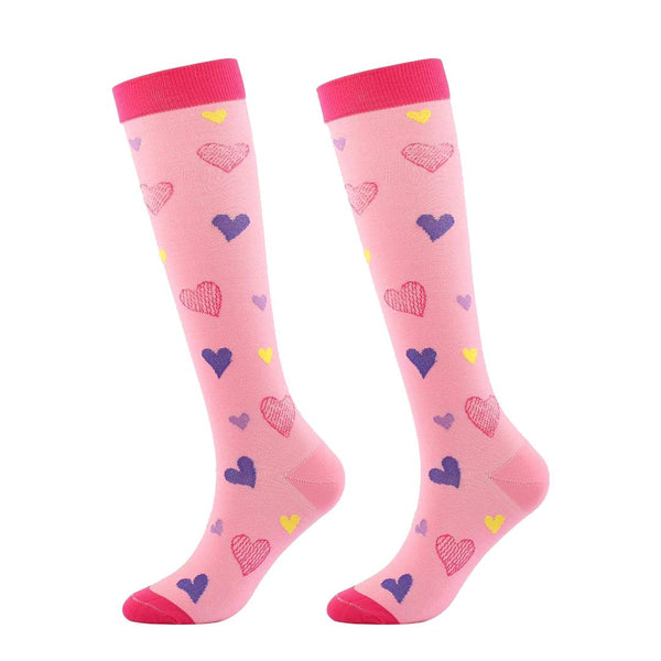 Lovers Lane Knee High Socks - Mad Socks Australia