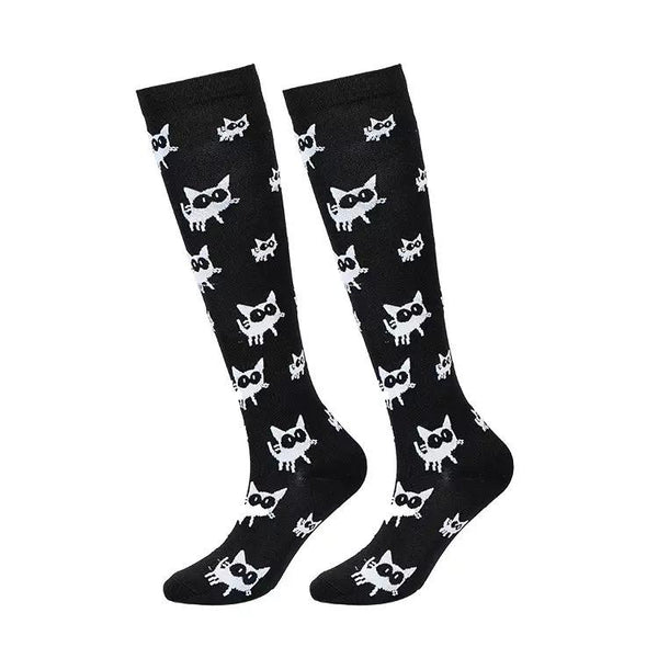 Cool Cat Knee High Socks - Mad Socks Australia