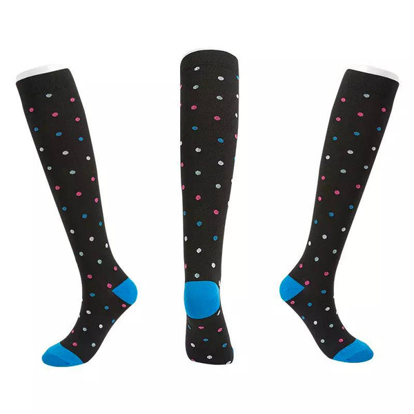 Polka Dot Madness Knee High Socks - Mad Socks Australia