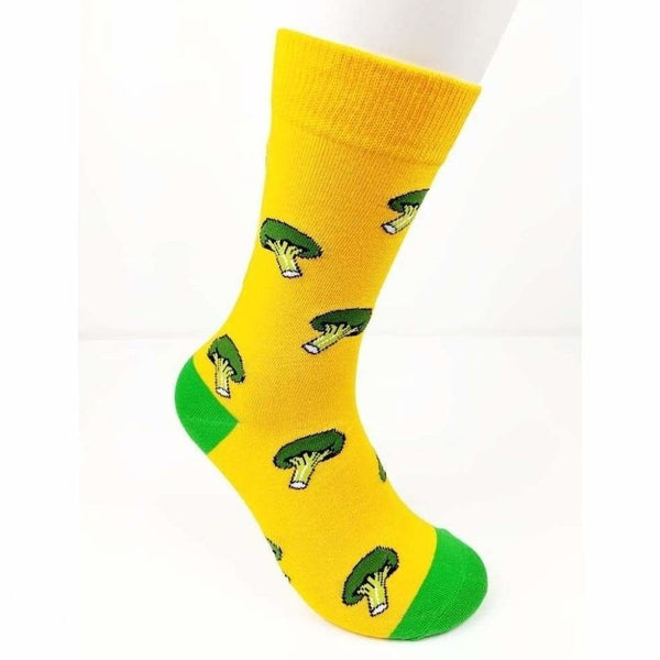 Vegetable Socks Broccoli - Mad Socks Australia